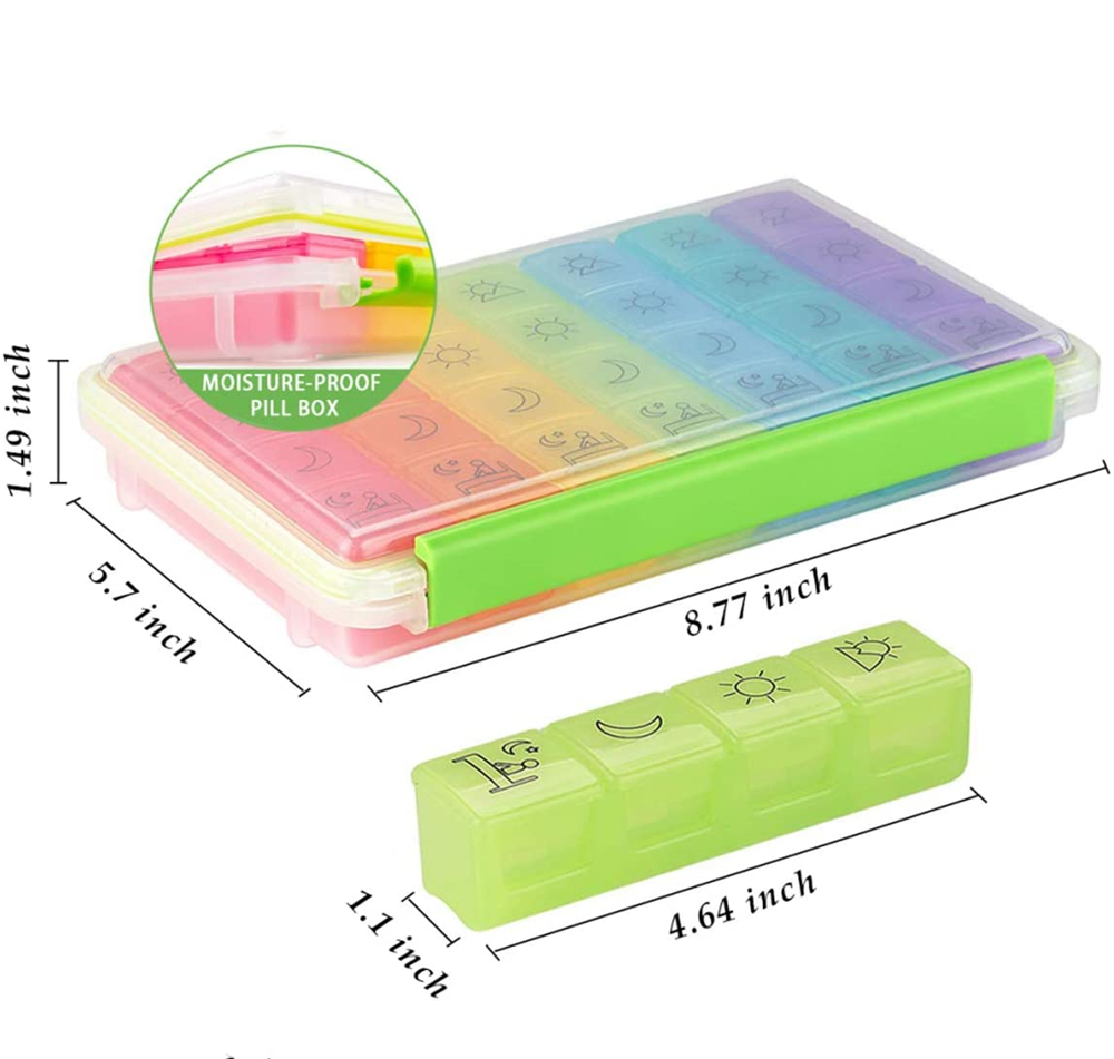 28 cases pill box – Ingtiger Pill Box