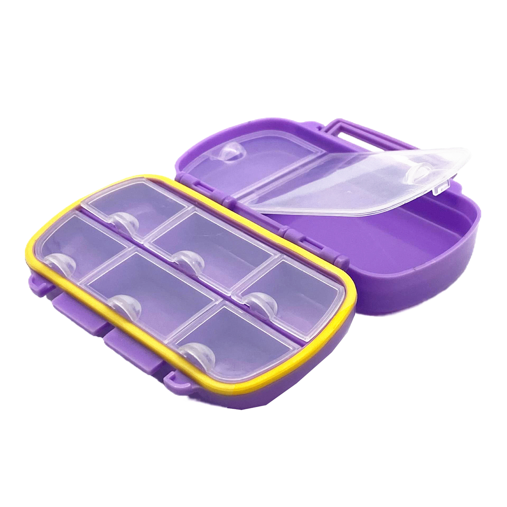 8 Compartments Daily Plastic Pill Box – Ingtiger Pill Box
